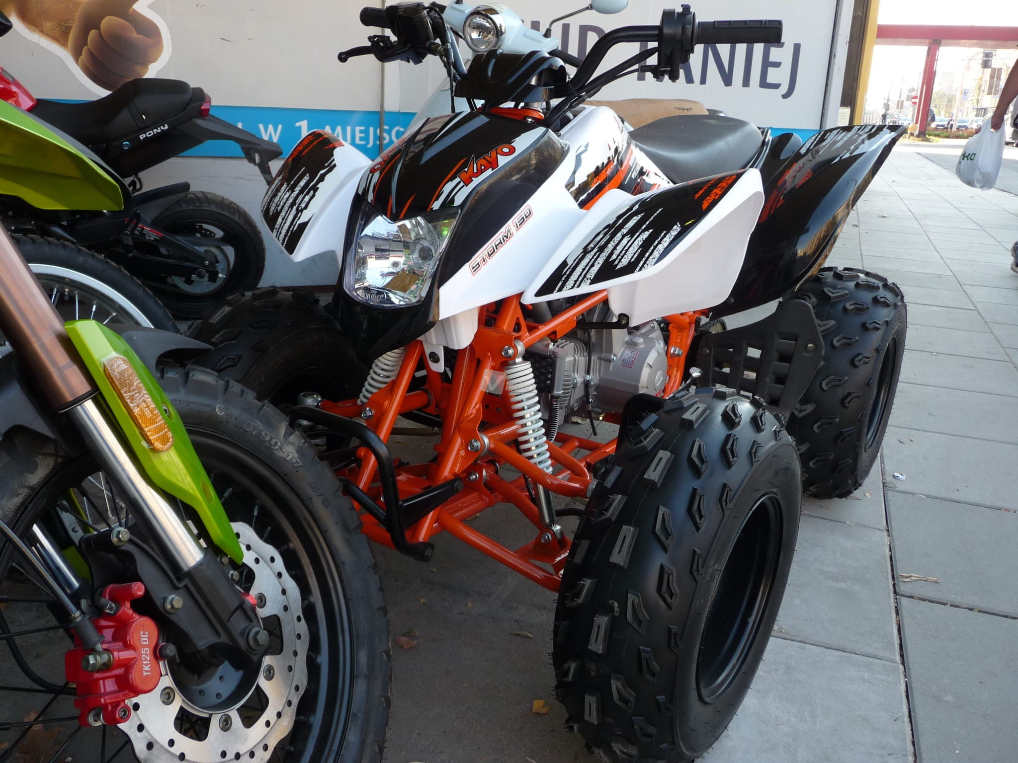 Quad KAYO STORM 180CC - automat VISATEX - Skutery, Motocykle, Quady ...