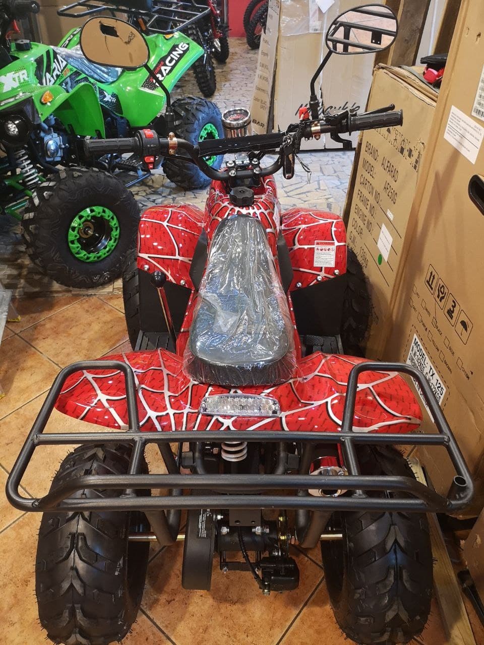 Quad Beretta Spider 125cc 7" automat VISATEX - Skutery, Motocykle ...